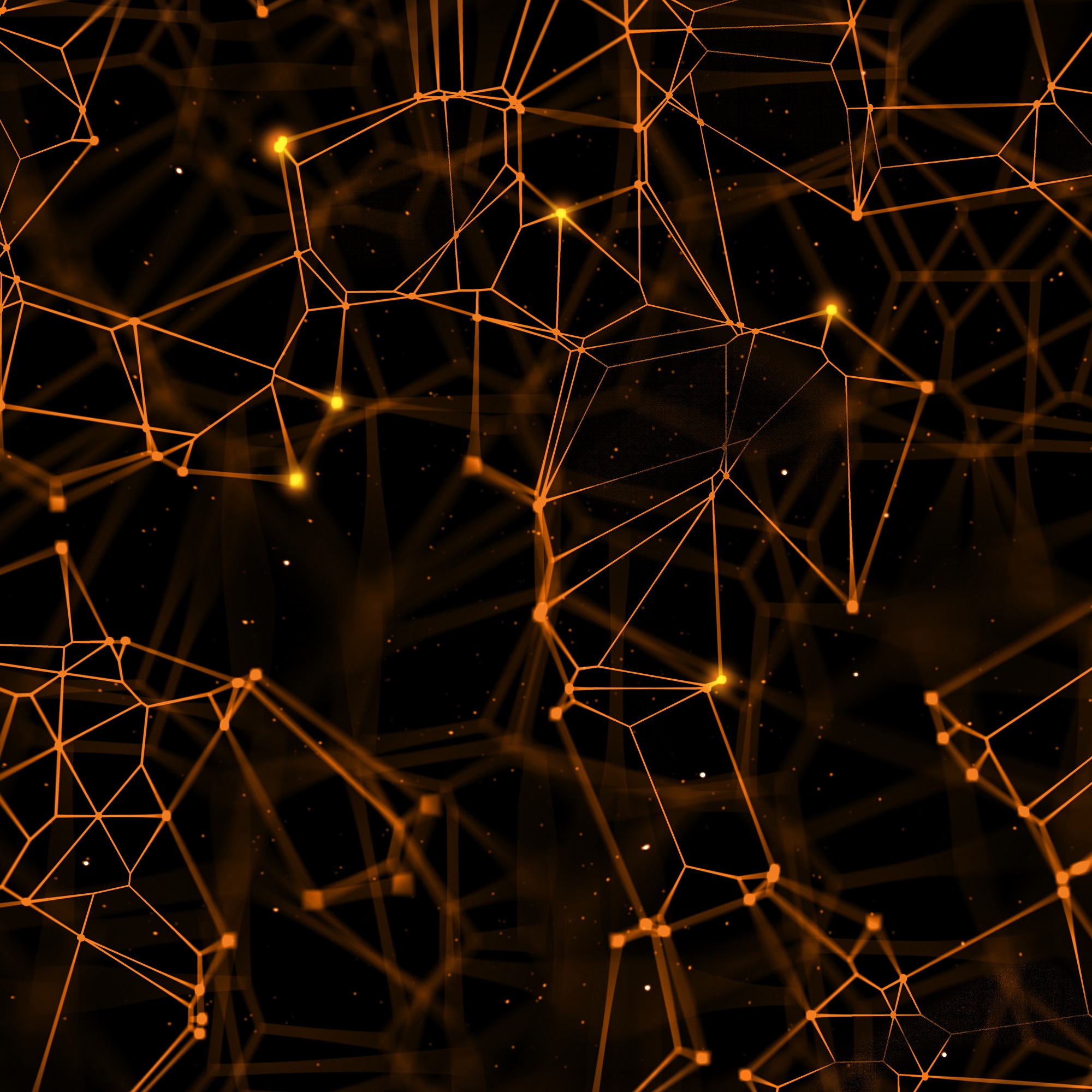 Digital techno background with connecting lines – Infothrone